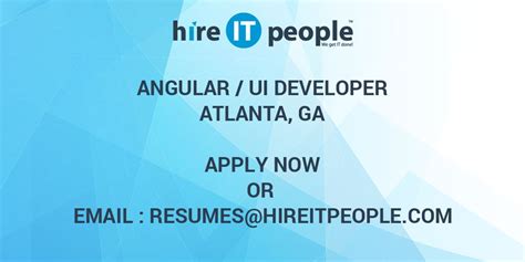 Angular Ui Developer Hire It People We Get It Done