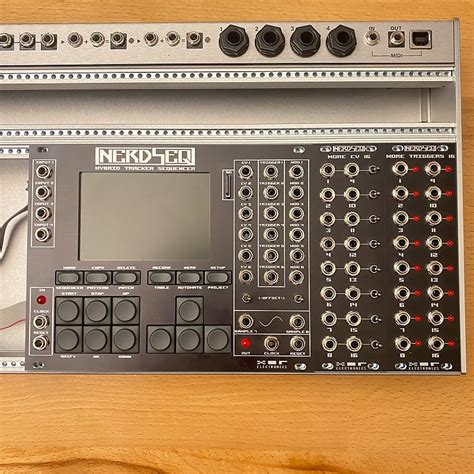 Xor Electronics Nerdseq Cv16 And More Triggers Expanders Reverb