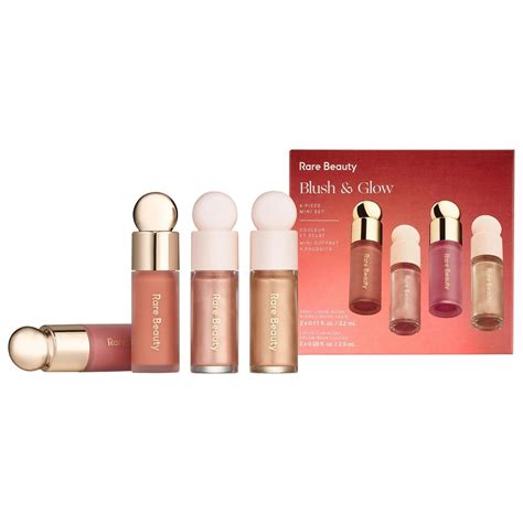 Rare Beauty By Selena Gomez Mini Blush And Glow Juego De 4 Piezas