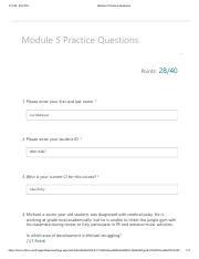 Module 5 Practice Questions DONE Pdf 3 11 22 5 06 PM Module 5 Practice Questions Module 5