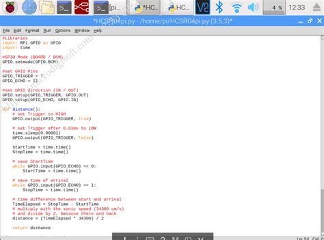 Measure Distance Raspberry Pi And Hc Sr04 Ultrasonic Sensor
