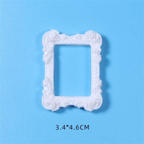 覓鹿 Diy樹脂配件 迷你樹脂相框 寶寶印泥配件 Diy手作滴膠手機殼裝飾美容貼片 蝦皮購物
