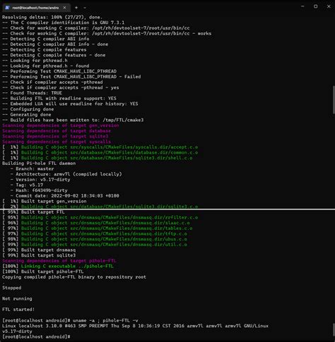 Github Desktopechootl Older Than Light Centos 7 Build Script For Pihole Ftl