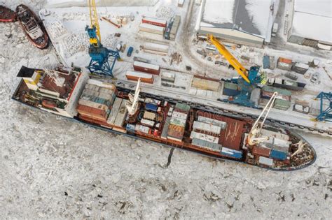 The Process Of Loading A Sea Vessel Editorial Photo Image Of Deck