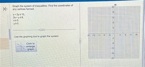 solved q11graph the system of inequalities find the