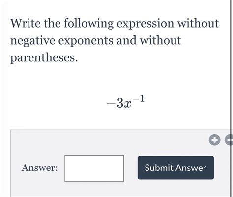 Answered Write The Following Expression Without Bartleby