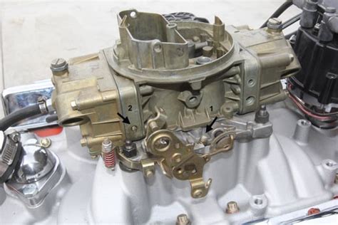 Here Is The Correct Procedure For Setting An Optimized Idle Mixture And Speed - Holley Motor Life