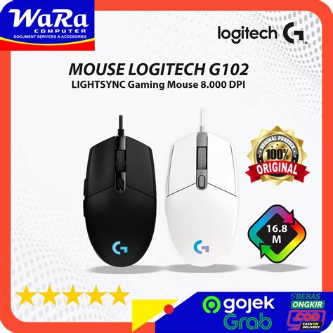 Jual Mouse Logitech G102 Gaming Mouse Usb Shopee Indonesia