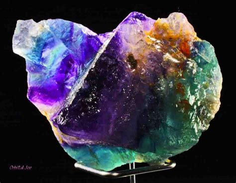 Why Does Fluorite Have Different Colors Geology Page