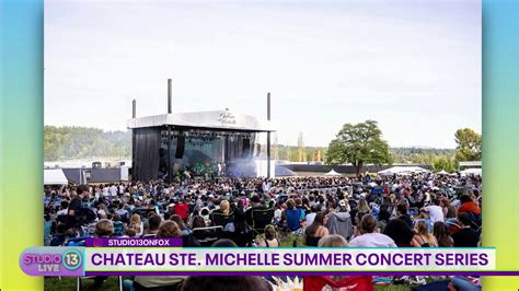 Previewing The Chateau Ste Michelle Summer Concert Series