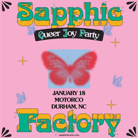Sapphic Factory Queer Joy Party The Urban Lounge Salt Lake City Ut