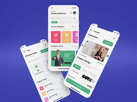 E Learning Mobile App Behance