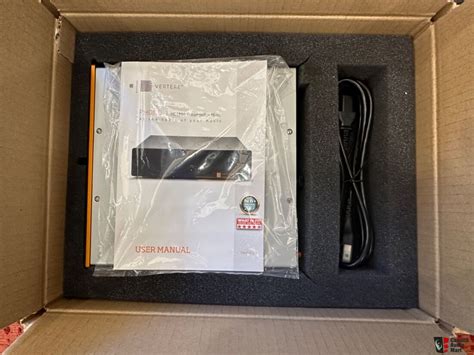 Vertere Acoustics Phono 1 MK II L BNIB Latest L Version Orange Faceplate Photo 4563719