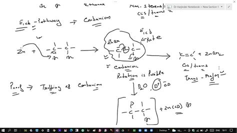 Dehalogenation By Zinc Generation Of Triple Bond Youtube