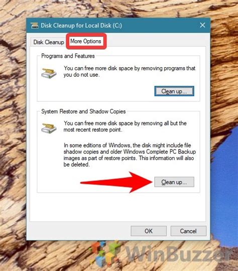 How To Free Up Space On Windows With Disk Cleanup In Classic And Extended Mode WinBuzzer