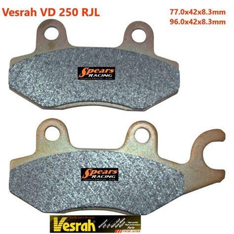 Vesrah Brake Pads Vd 355 Rjl Xx Motorcycle Racing Brake Pads