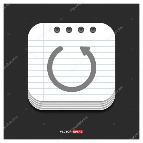 Reload Arrow Icon Stock Vector By ©ibrandify 116191232