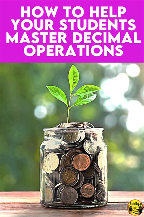 How To Help Your Students Master Decimal Operations Ninja Notes
