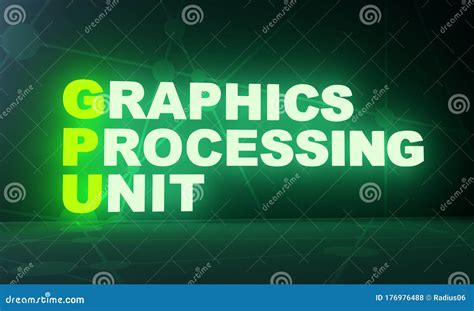 Graphics Processing Unit Stock Illustration Illustration Of Digital