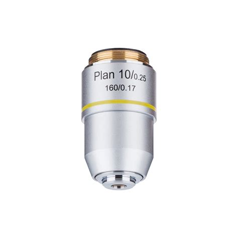 Amscope 10x Plan Achromatic Compound Microscope Objective Lens