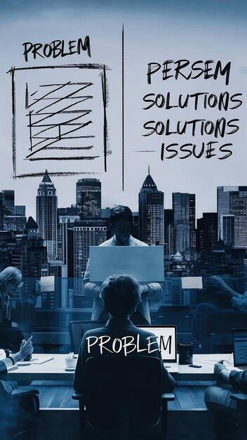 Problem Idea Solution Premium Ai Generated Image