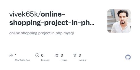 Github Vivek65konline Shopping Project In Php Mysql Online Shopping Project In Php Mysql