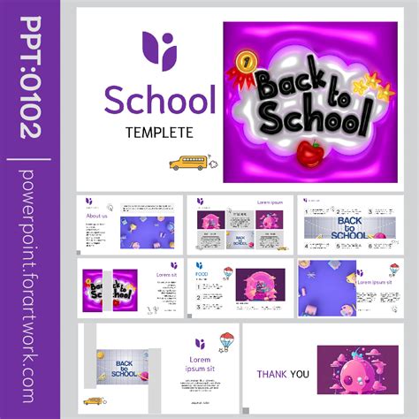 เทมเพลต Powerpoint สื่อการเรียนการสอน ธีมการ์ตูนน่ารักๆ สีส้ม มินิมอลสวยๆ 0080 เทมเพลต