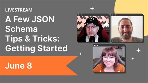 A Few Json Schema Tips And Tricks Getting Started Youtube