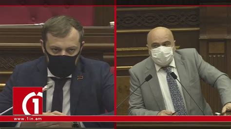 Գևորգ Պապոյանի հարցը Տիգրան Հակոբյանին ԱԺ 06 17 2020 Youtube