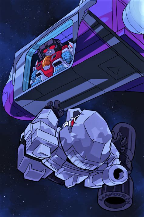 Megatron Starscream And Astrotrain Transformers And 2 More Drawn By
