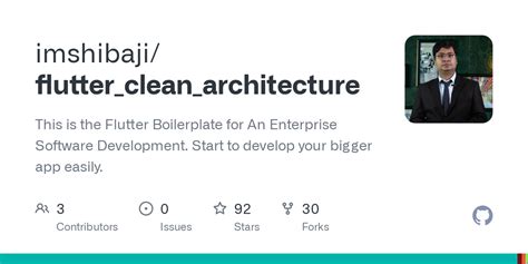 GitHub Imshibaji Flutter Clean Architecture This Is The Flutter Boilerplate For An Enterprise