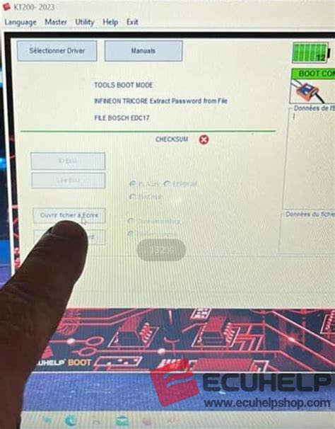 Fixed KT Write EDC CV Error Unlock Password