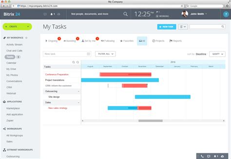 Bitrix24 Task And Projects Crestline It Services