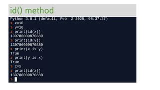 Python Memory Management Europython PPT