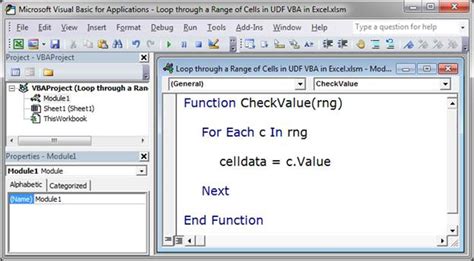 How To Loop Through Cells In Excel Formula Design Talk
