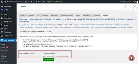 Checkout Custom Fields In Woocommerce Plugin Booster For Woocommerce