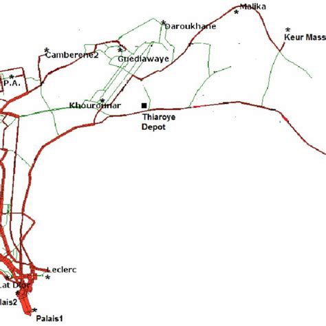 Urban Transportation Network Of 3d Download Scientific Diagram
