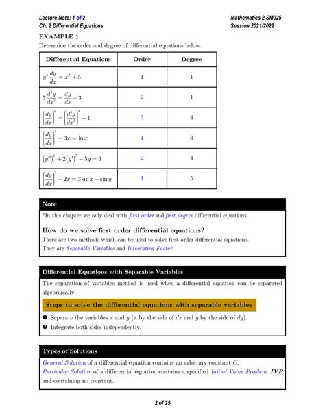 Ex Solve An Ivp With A Separable Differential Equation In