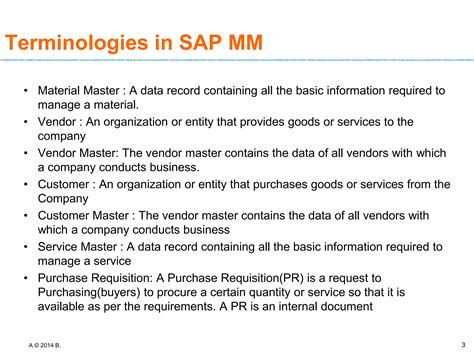 Sap Mm Overview Presentation Guide Beginner Ppt
