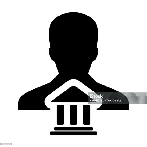 문양 그림에서 은행 아이콘 벡터와 사람 프로필 남성 아바타 건축에 대한 스톡 벡터 아트 및 기타 이미지 건축 건축물 경영자 Istock