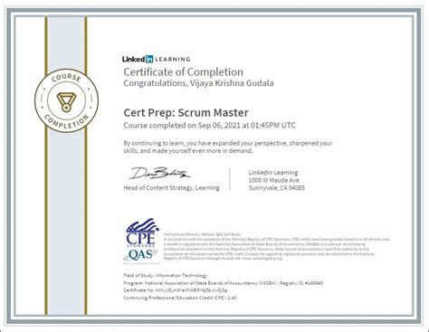 Vijay Krishna Gudala On Linkedin Continuouslearning Linkedinlearning Csmtraining