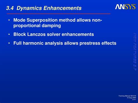 Ppt 34 Dynamics Enhancements Powerpoint Presentation Free Download