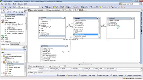 query and reporting software tool toad data point