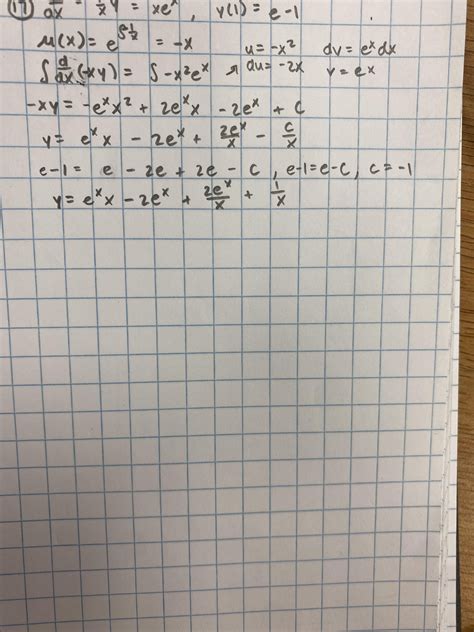 Linear Differential Equation With Initial Value Book Says The Answer