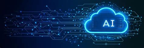 Ai Cloud Computing Technology Network Connection Futuristic Artificial