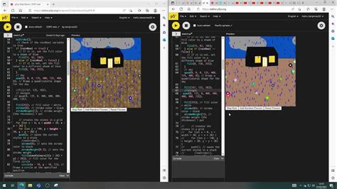 Prospect Cottage P5js Sketch Frame Rate Comparison Youtube
