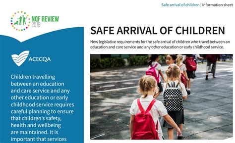 Acecqa Acecqa Published Guidance Information And