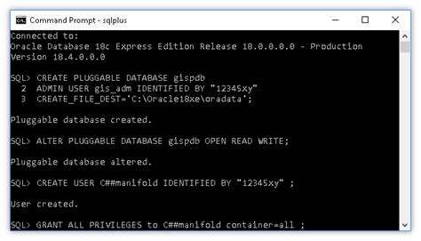 Configure Oracle