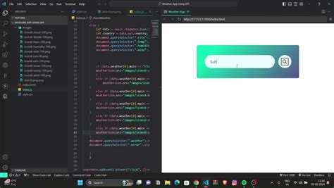 Completed Weather App Project With Html Css Javascript Harivansh Chabra Posted On The Topic