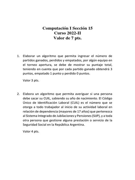 Primera Tarea De Algoritmos Computacion I Pdf